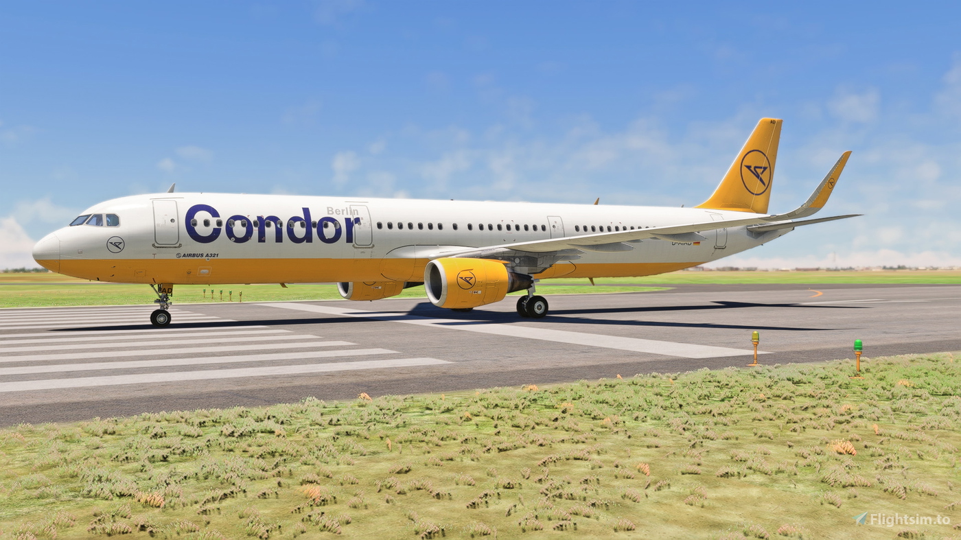 Fenix Airbus A321 | Condor Flugdienst | D-AIAD| Retro Livery Fictional ...