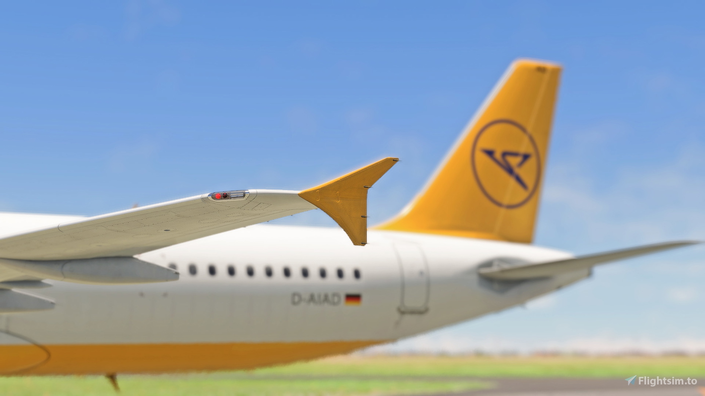 Fenix Airbus A321 | Condor Flugdienst | D-AIAD| Retro Livery Fictional ...