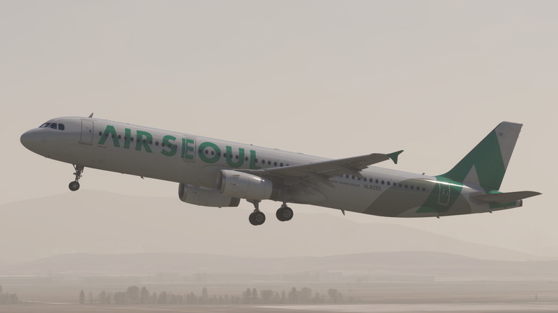 Fenix Airbus A321 Air Seoul | 4K for Microsoft Flight Simulator | MSFS
