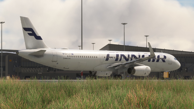 Fenix Airbus A321 Finnair Fleet Pack | Custom Cabin | 4K for Microsoft Flight Simulator | MSFS