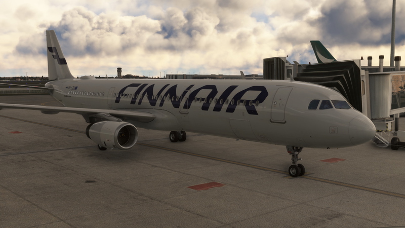 Fenix Airbus A321 Finnair Fleet Pack | Custom Cabin | 4K for Microsoft Flight Simulator | MSFS