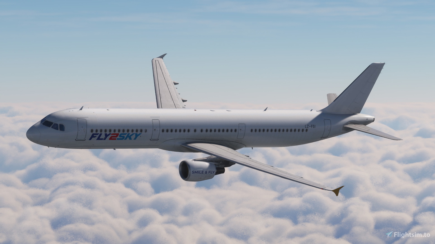 Fenix Airbus A321 Fly2Sky Fleet Pack | 4K for Microsoft Flight Simulator | MSFS