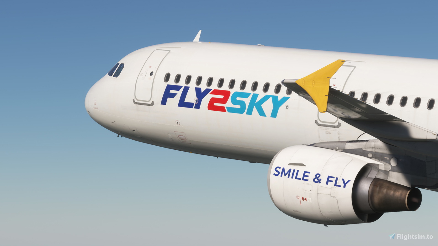 Fenix Airbus A321 Fly2Sky Fleet Pack | 4K for Microsoft Flight Simulator | MSFS