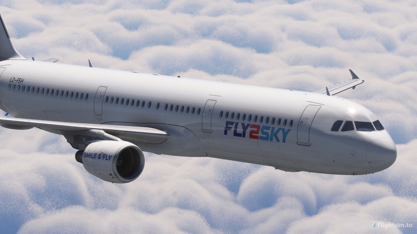 Fenix Airbus A321 Fly2Sky Fleet Pack | 4K for Microsoft Flight Simulator | MSFS