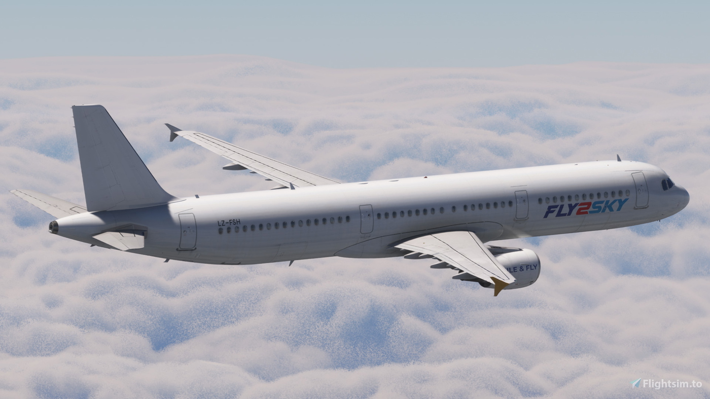 Fenix Airbus A321 Fly2Sky Fleet Pack | 4K for Microsoft Flight Simulator | MSFS