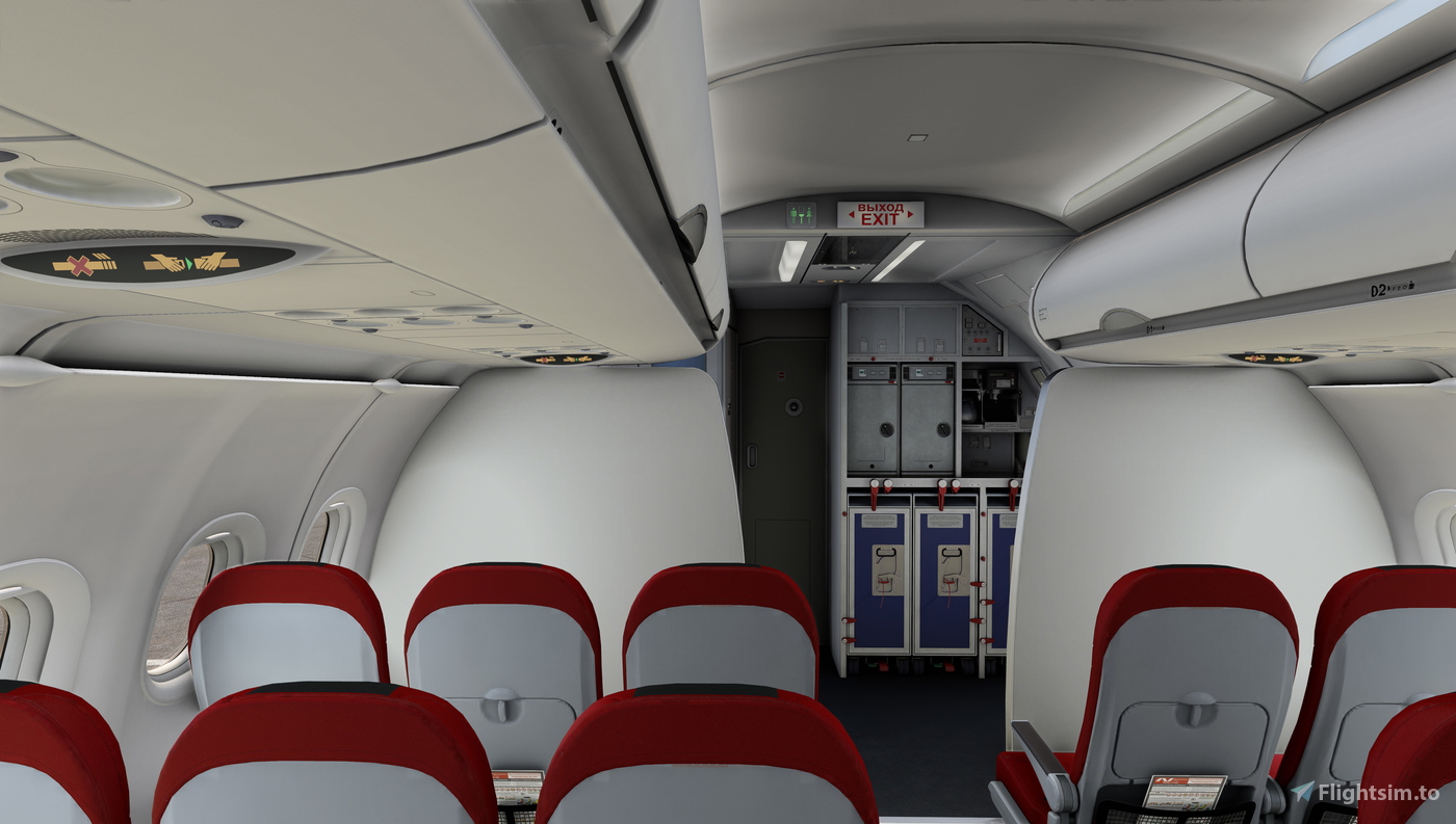 Fenix Airbus A321 Nordwind Pack for Microsoft Flight Simulator | MSFS