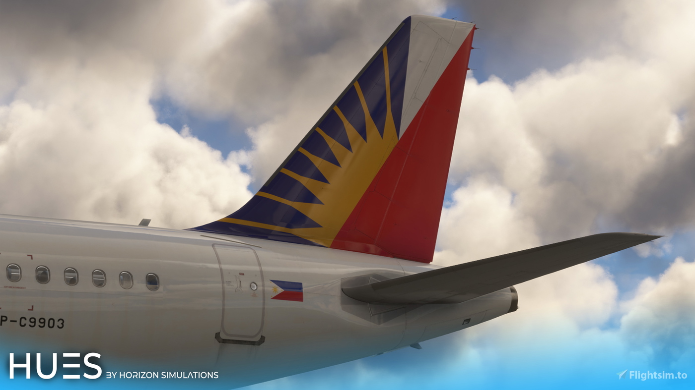 Fenix Airbus A321 Philippine Airlines | 4K für Microsoft Flight Simulator | MSFS