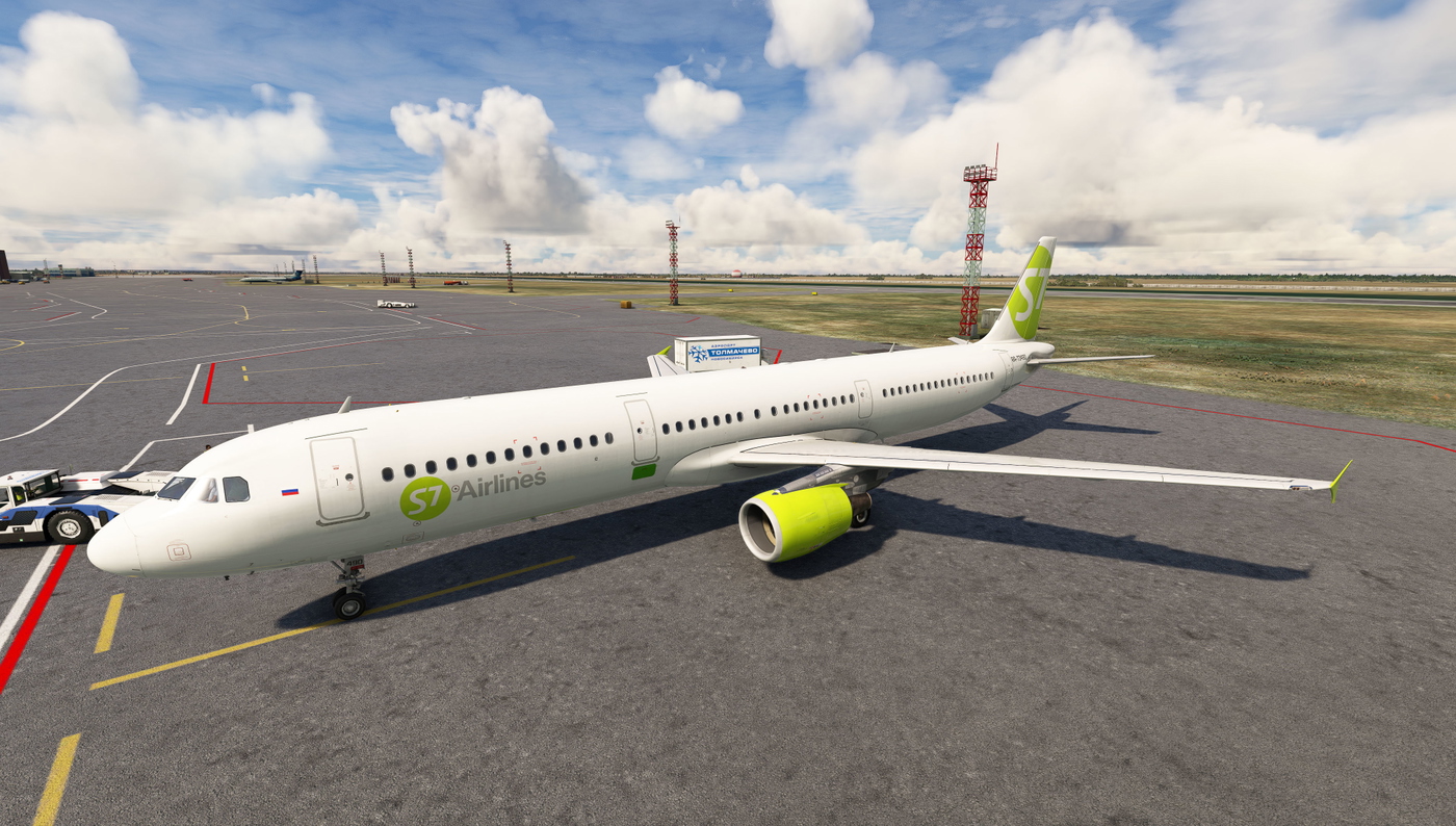 Fenix Airbus A321 S7 Airlines RA-73490 für Microsoft Flight Simulator ...