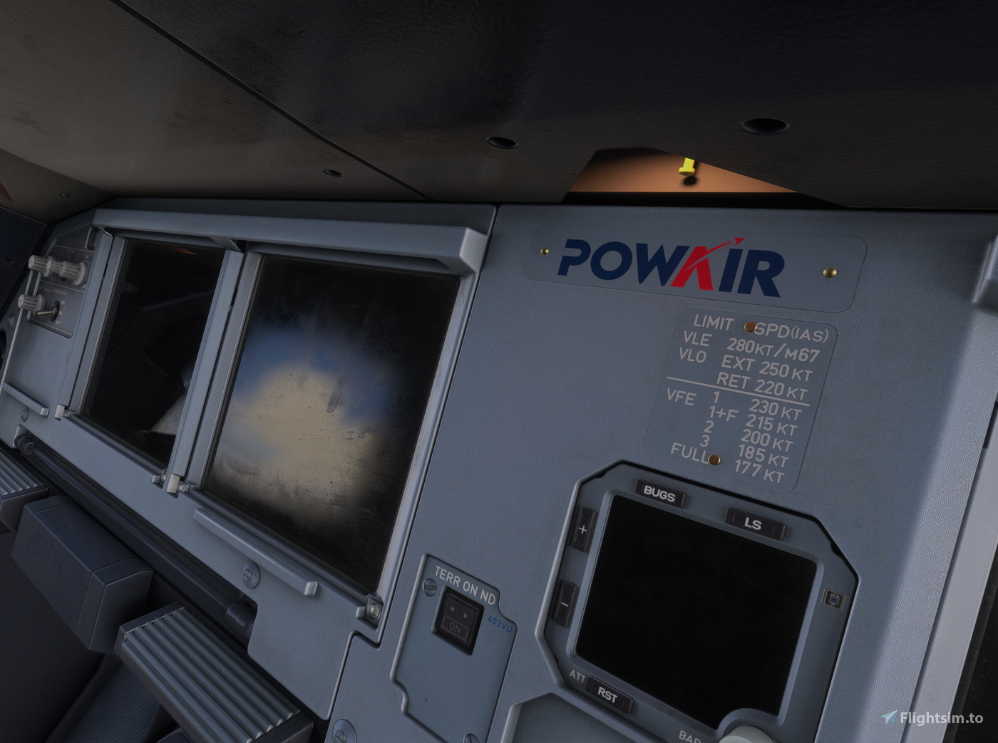 [Fenix BFU A321] POWAir VA Livery Pack /w Cabin для Microsoft Flight Simulator | MSFS