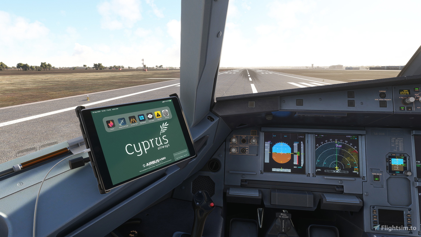 [FENIX] Cyprus Airways EFB for Microsoft Flight Simulator | MSFS