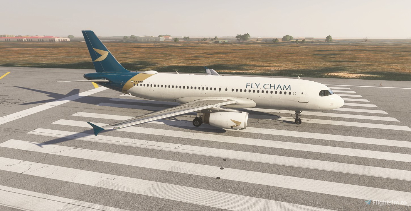 Fenix-Fly Cham A320 IAE 2024 per Microsoft Flight Simulator | MSFS