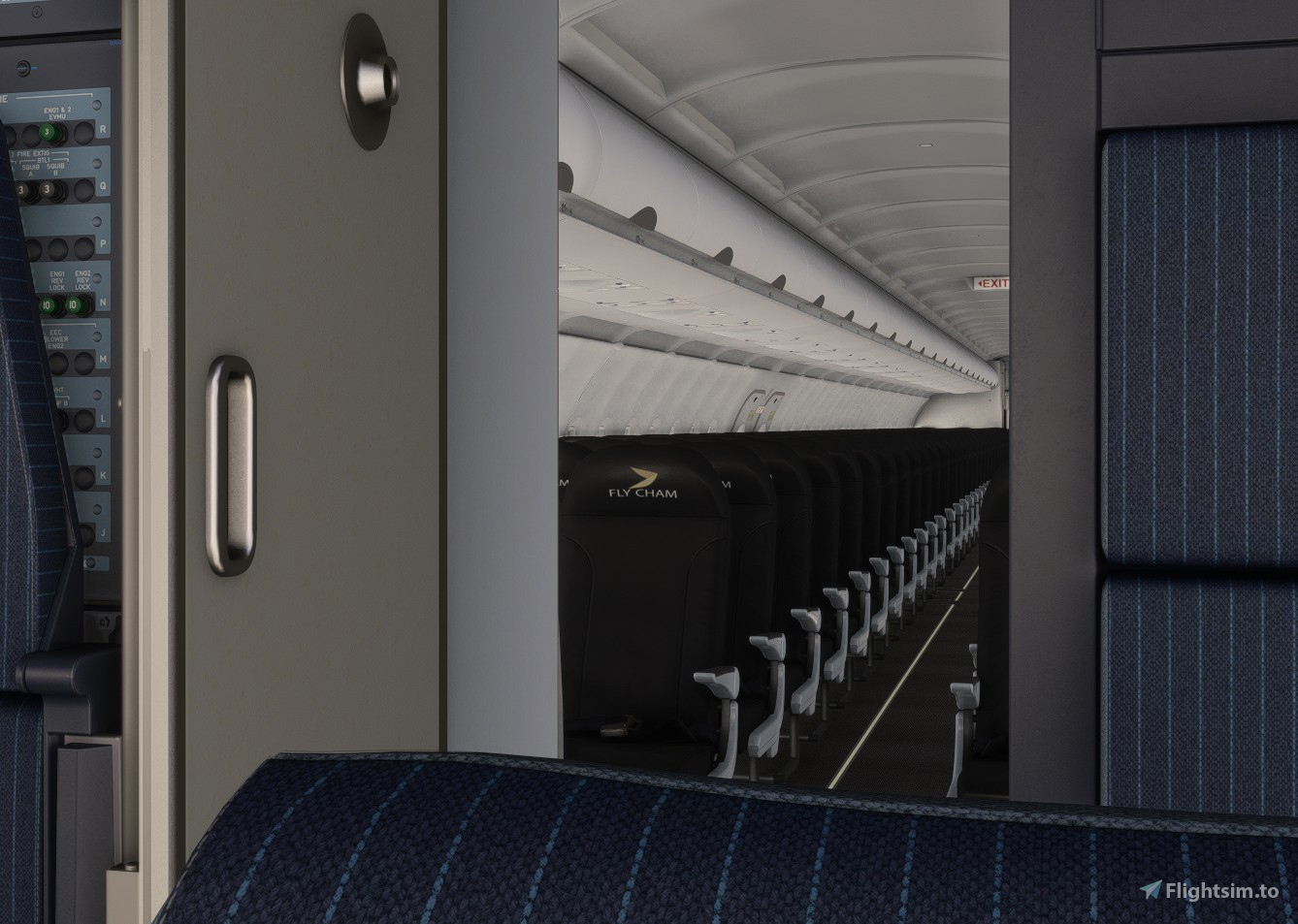 Fenix-Fly Cham A320 IAE 2024 per Microsoft Flight Simulator | MSFS