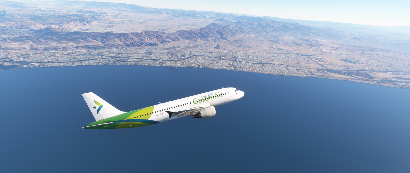 Fenix IAE A320 Salamair (A4O-OXC) for Microsoft Flight Simulator | MSFS