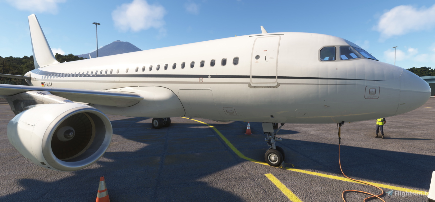 Fenix Sim A319 CFM - K5 Aviation D-ALXX (8K) for Microsoft Flight Simulator | MSFS