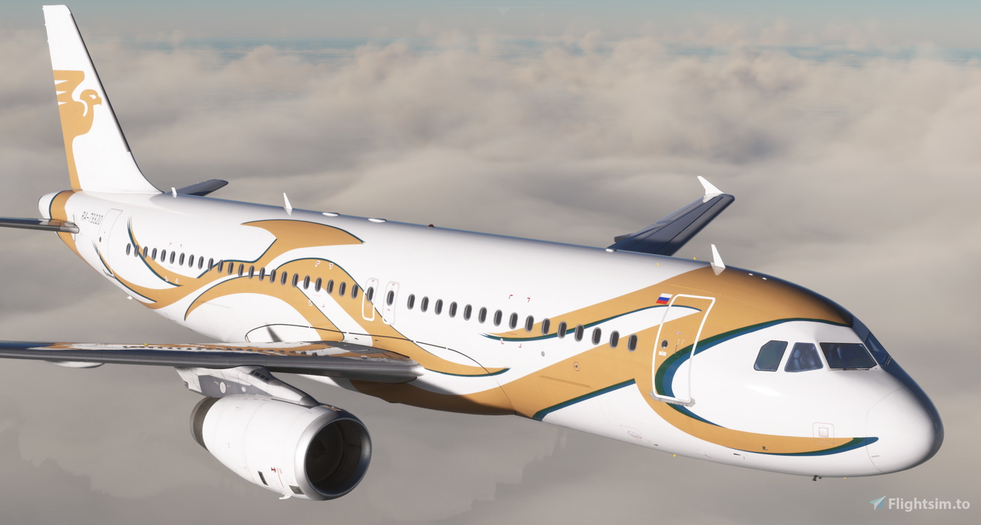 Fenix Sim A320 IAE- Meridian Air Company RA-73320 (8K+4K) for Microsoft ...