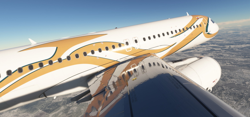 Fenix Sim A320 IAE- Meridian Air Company RA-73320 (8K+4K) for Microsoft ...