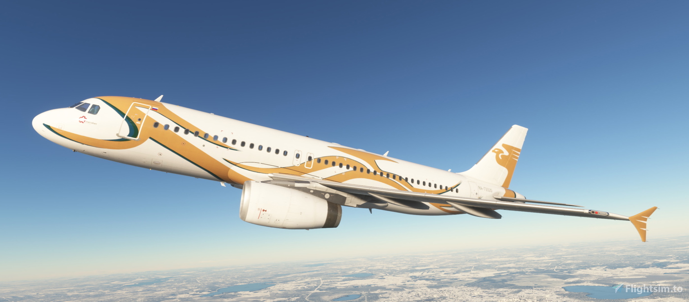 Fenix Sim A320 IAE- Meridian Air Company RA-73320 (8K+4K) for Microsoft ...