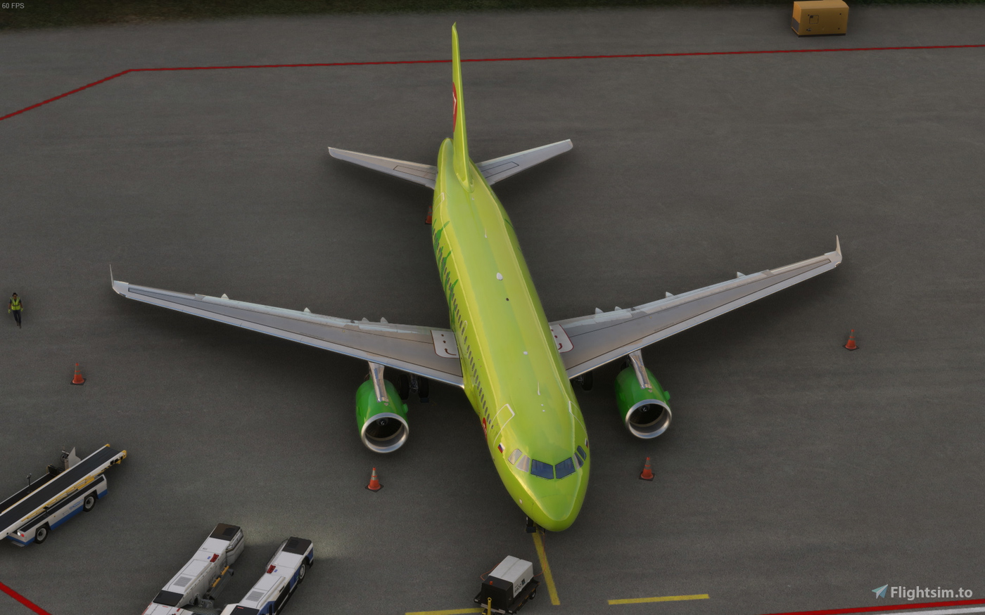 Fenix Simulation A319 S7 Airlines VQ-BQW (2018) [8K] w/Cabin for ...