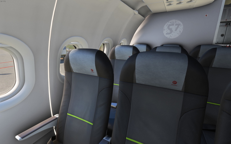 Fenix Simulation A319 S7 Airlines VQ-BQW (2018) [8K] w/Cabin for ...
