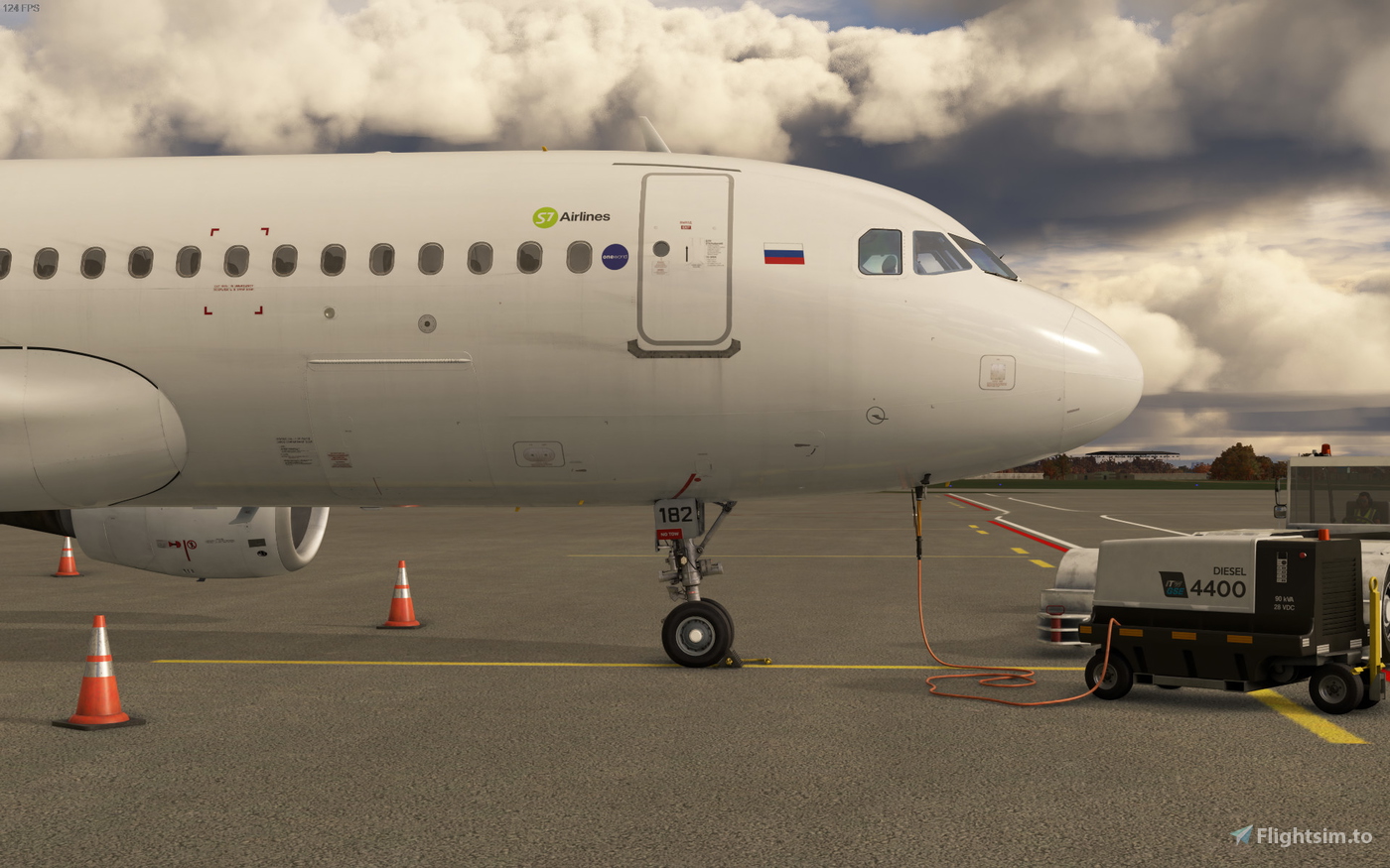 Fenix Simulation A320 S7-Siberia Airlines RA-73182 [8K] w/Cabin pour Microsoft Flight Simulator ...