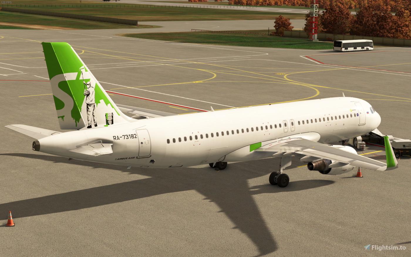 Fenix Simulation A320 S7-Siberia Airlines RA-73182 [8K] w/Cabin pour Microsoft Flight Simulator ...