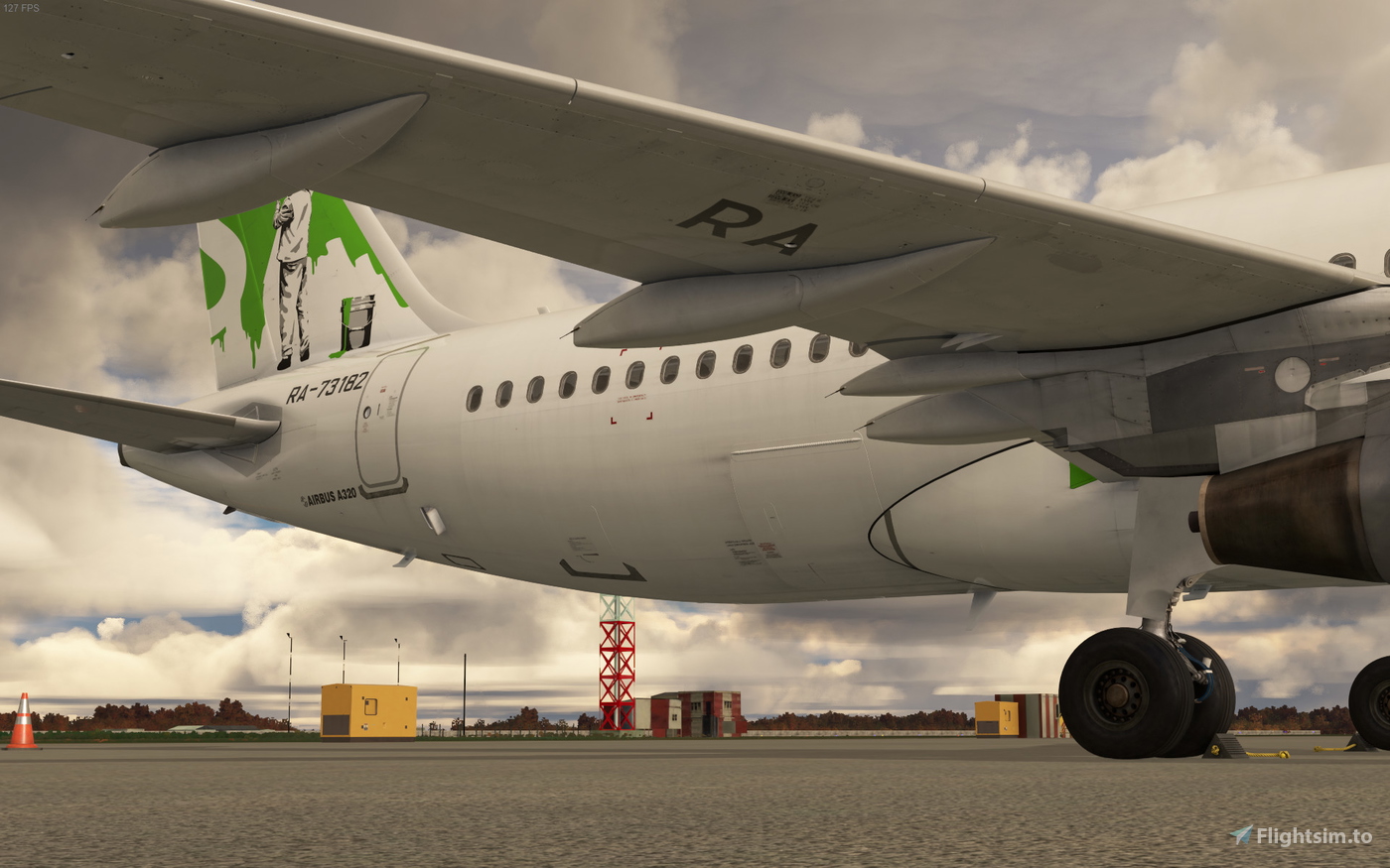 Fenix Simulation A320 S7-Siberia Airlines RA-73182 [8K] w/Cabin for Microsoft Flight Simulator ...