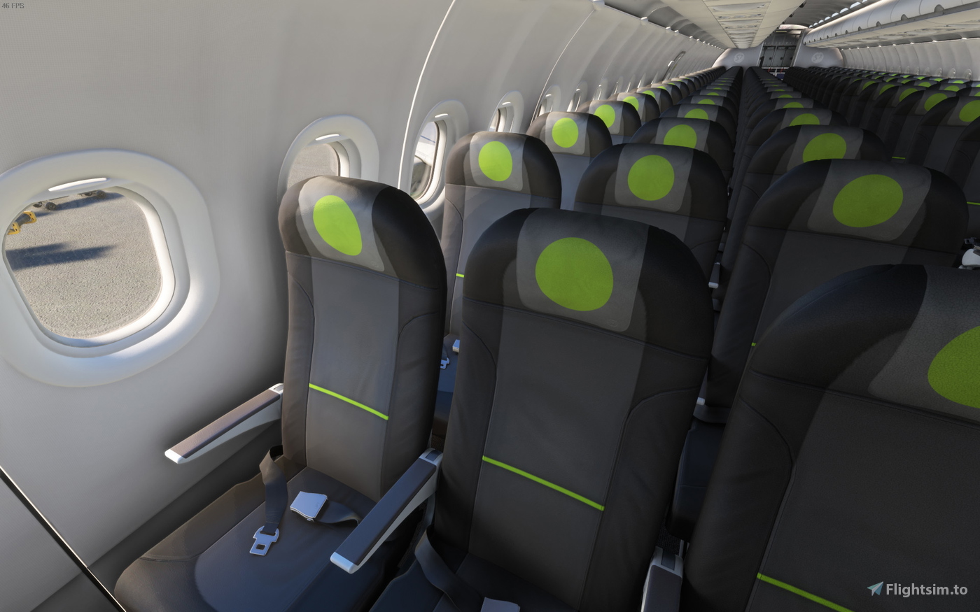 Fenix Simulation A320 S7-Siberia Airlines RA-73182 [8K] w/Cabin for ...