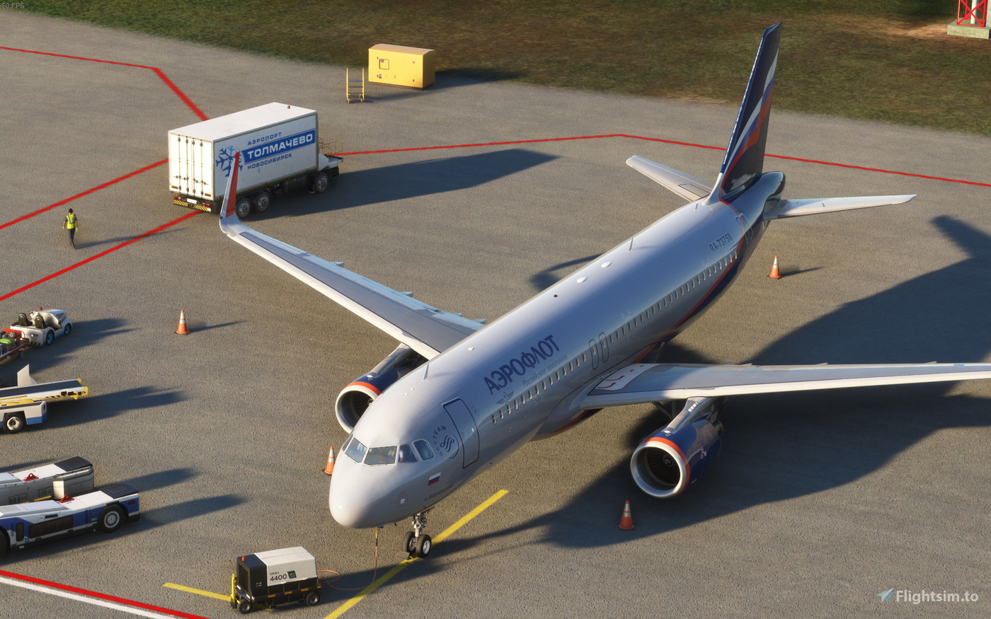 Fenix Simulation A320 Sharklet Aeroflot PACK: RA-73758, RA-73770, RA ...