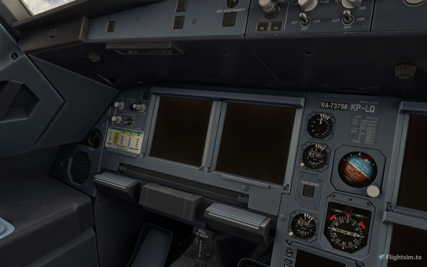 Fenix Simulation A320 Sharklet Aeroflot PACK: RA-73758, RA-73770, RA ...