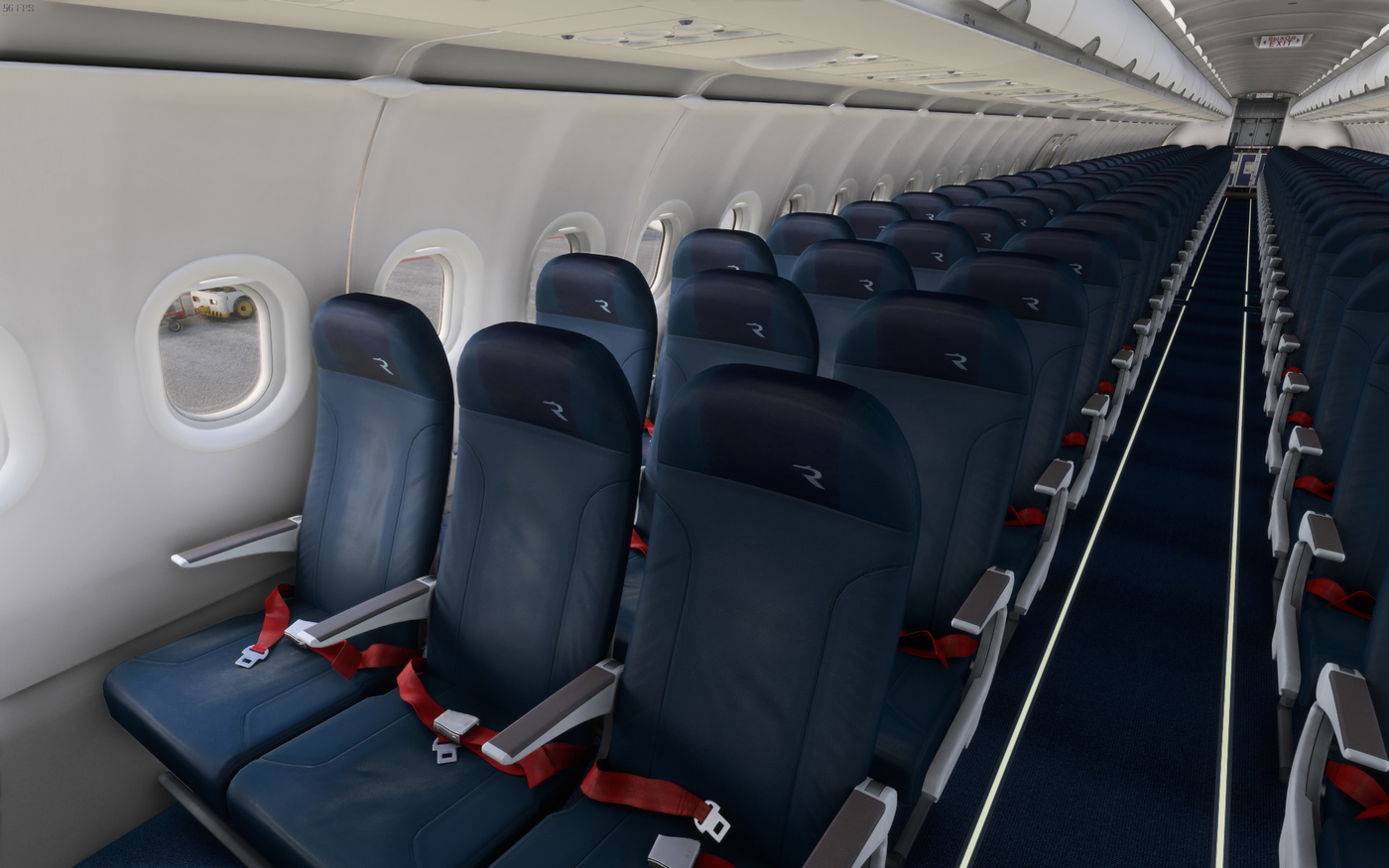 Fenix Simulation A320 Rossiya PACK: RA-73214, RA-73217 [8K] w/Cabin for ...