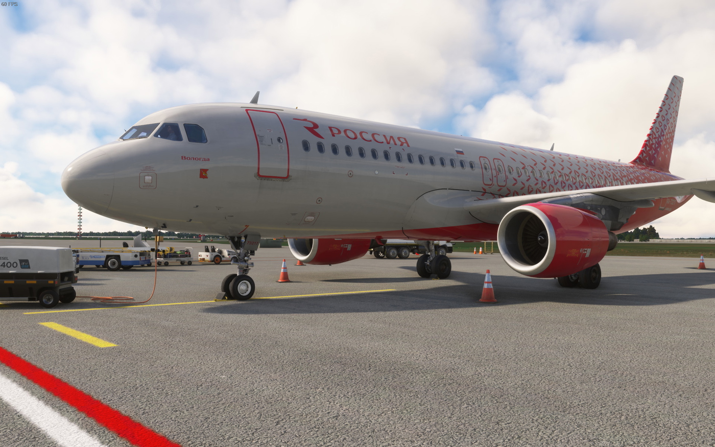 Fenix Simulation A320 Rossiya PACK: RA-73214, RA-73217 [8K] w/Cabin for ...