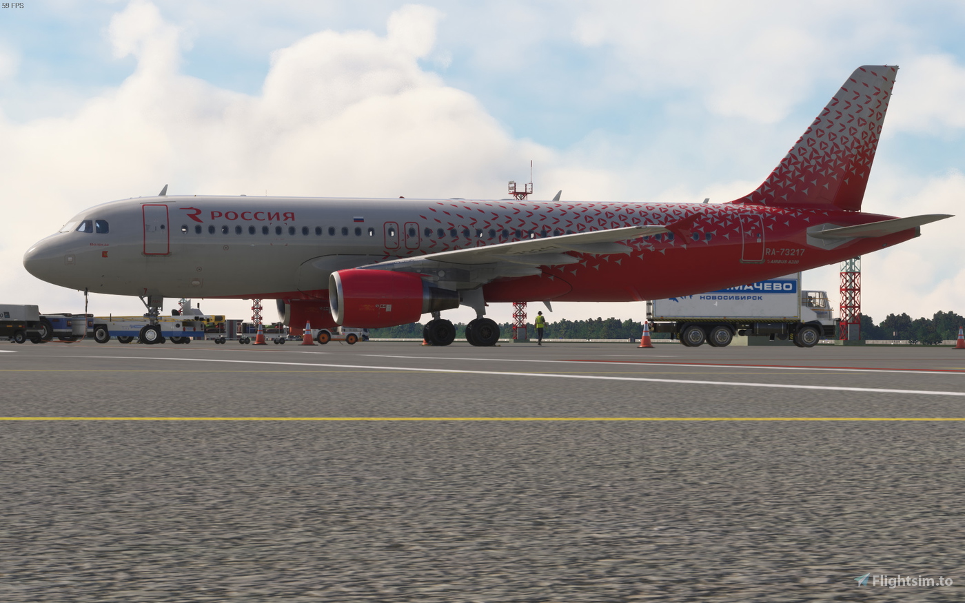 Fenix Simulation A320 Rossiya PACK: RA-73214, RA-73217 [8K] w/Cabin for Microsoft Flight ...
