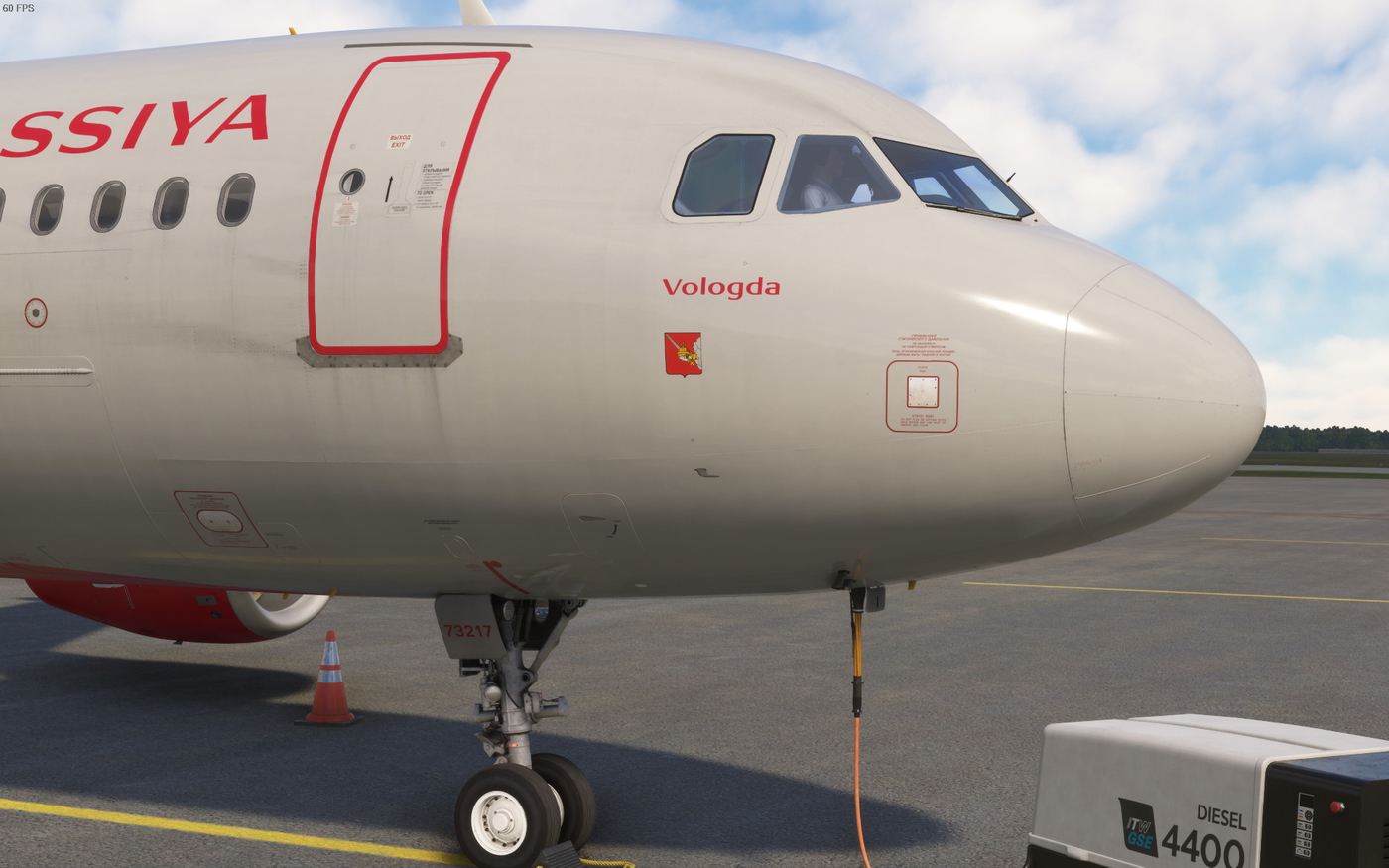 Fenix Simulation A320 Rossiya PACK: RA-73214, RA-73217 [8K] w/Cabin for ...