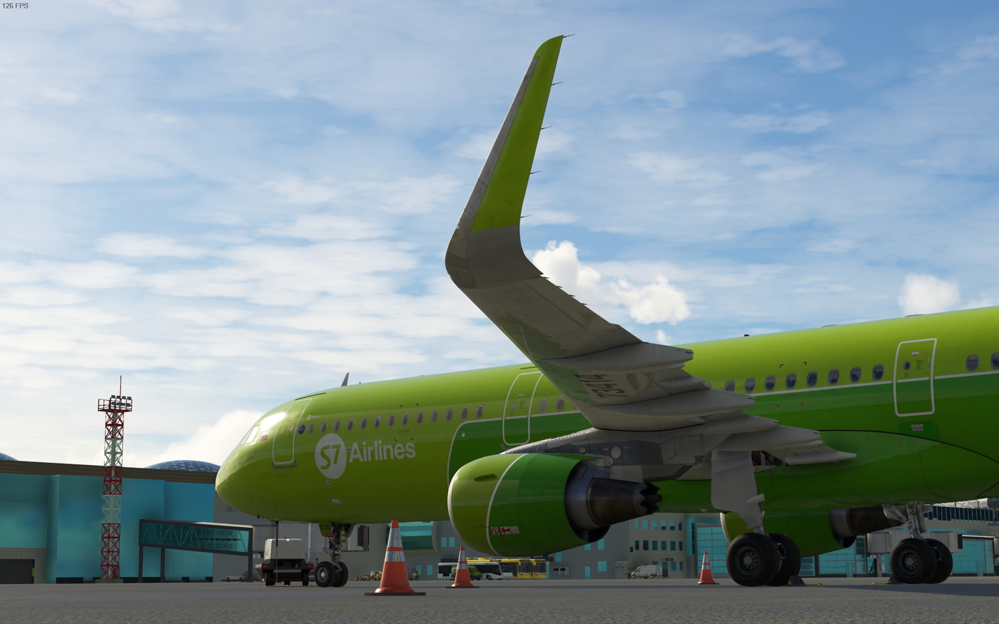 Fenix Simulation A321 S7-Siberia Airlines RA-73414 [8K] w/Cabin for ...