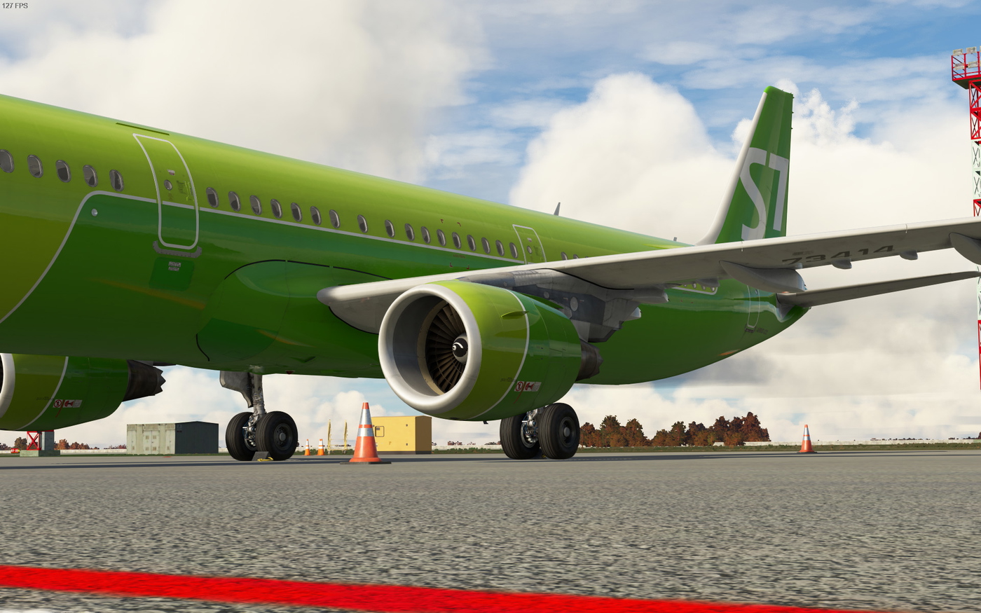 Fenix Simulation A321 S7-Siberia Airlines RA-73414 [8K] w/Cabin for ...