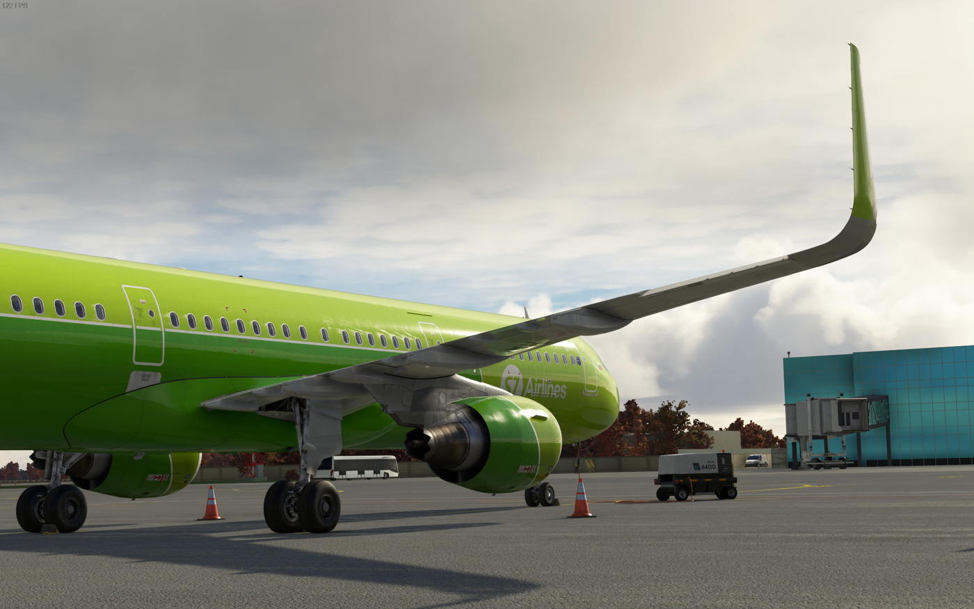 Fenix Simulation A321 S7-Siberia Airlines RA-73414 [8K] w/Cabin for ...
