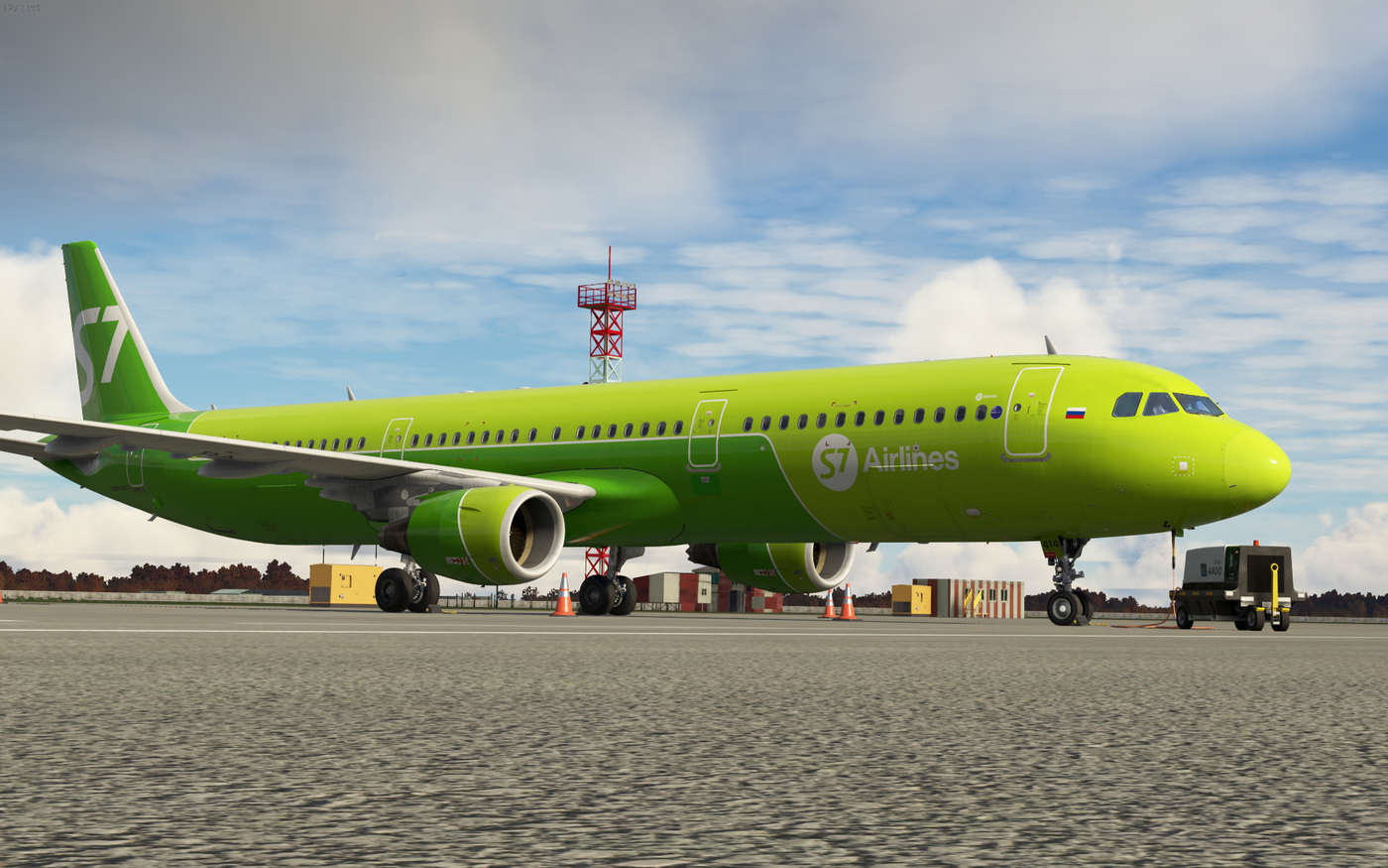 Fenix Simulation A321 S7-Siberia Airlines RA-73414 [8K] w/Cabin for ...