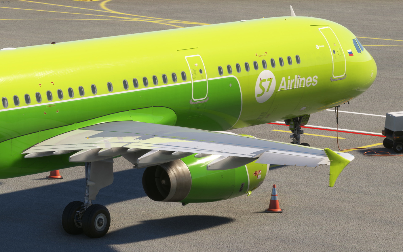 Fenix Simulation A321 S7-Siberia Airlines RA-73689 [8K] w/Cabin for ...