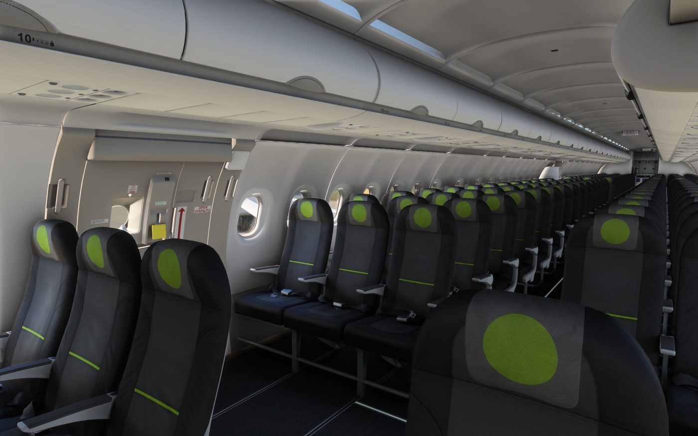Fenix Simulation A321 S7-Siberia Airlines RA-73689 [8K] w/Cabin for ...