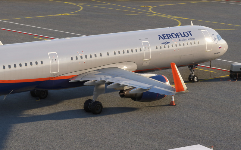Fenix Simulation A321 Sharklet Aeroflot RA-73709 [8K] w/Cabin for ...