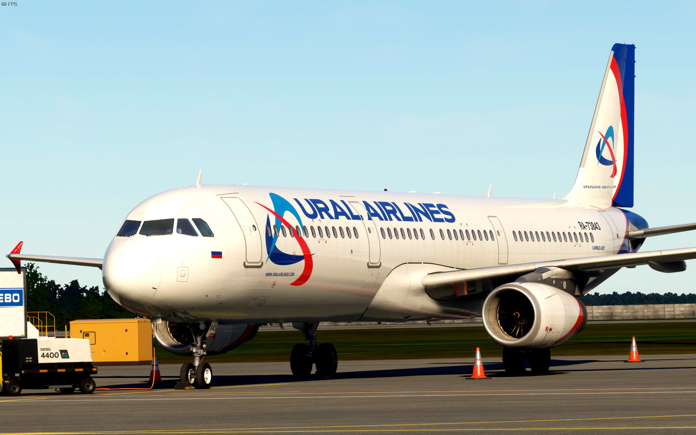 Fenix Simulation A321 Ural Airlines RA-73843 (2024) [8K] w/Cabin for ...