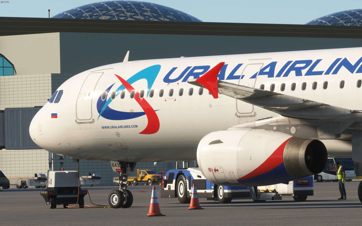 Fenix Simulation A321 Ural Airlines RA-73843 (2024) [8K] w/Cabin for ...