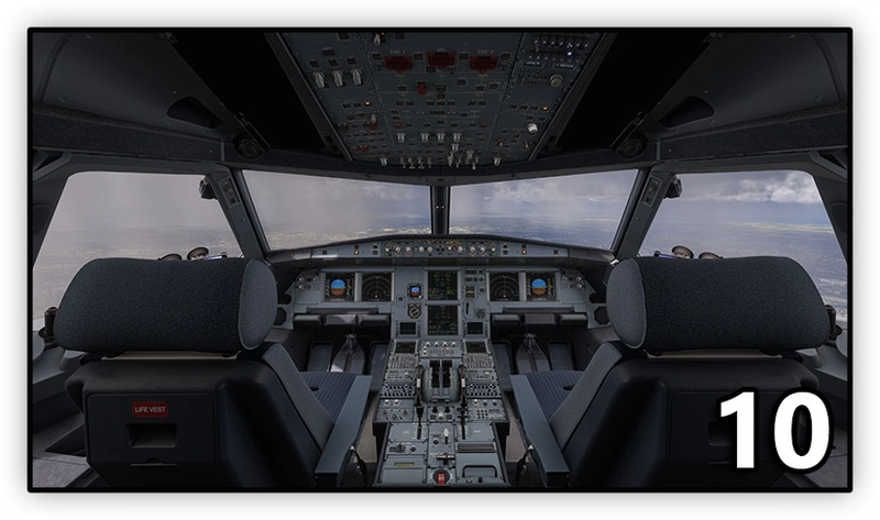 Fenix Simulations A320 CFM & IAE Custom Views by Stalex for Microsoft Flight Simulator | MSFS