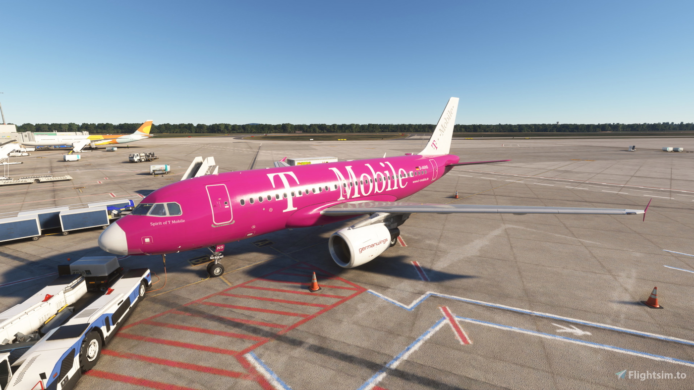 Fenix Simulations Airbus A319-112 Germanwings 'Spirit of T-Mobile' D ...