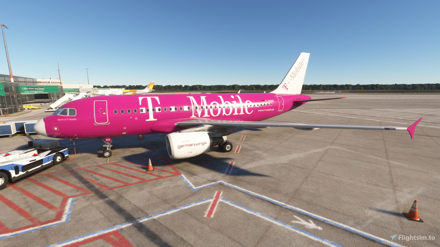 Fenix Simulations Airbus A319-112 Germanwings 'Spirit of T-Mobile' D ...
