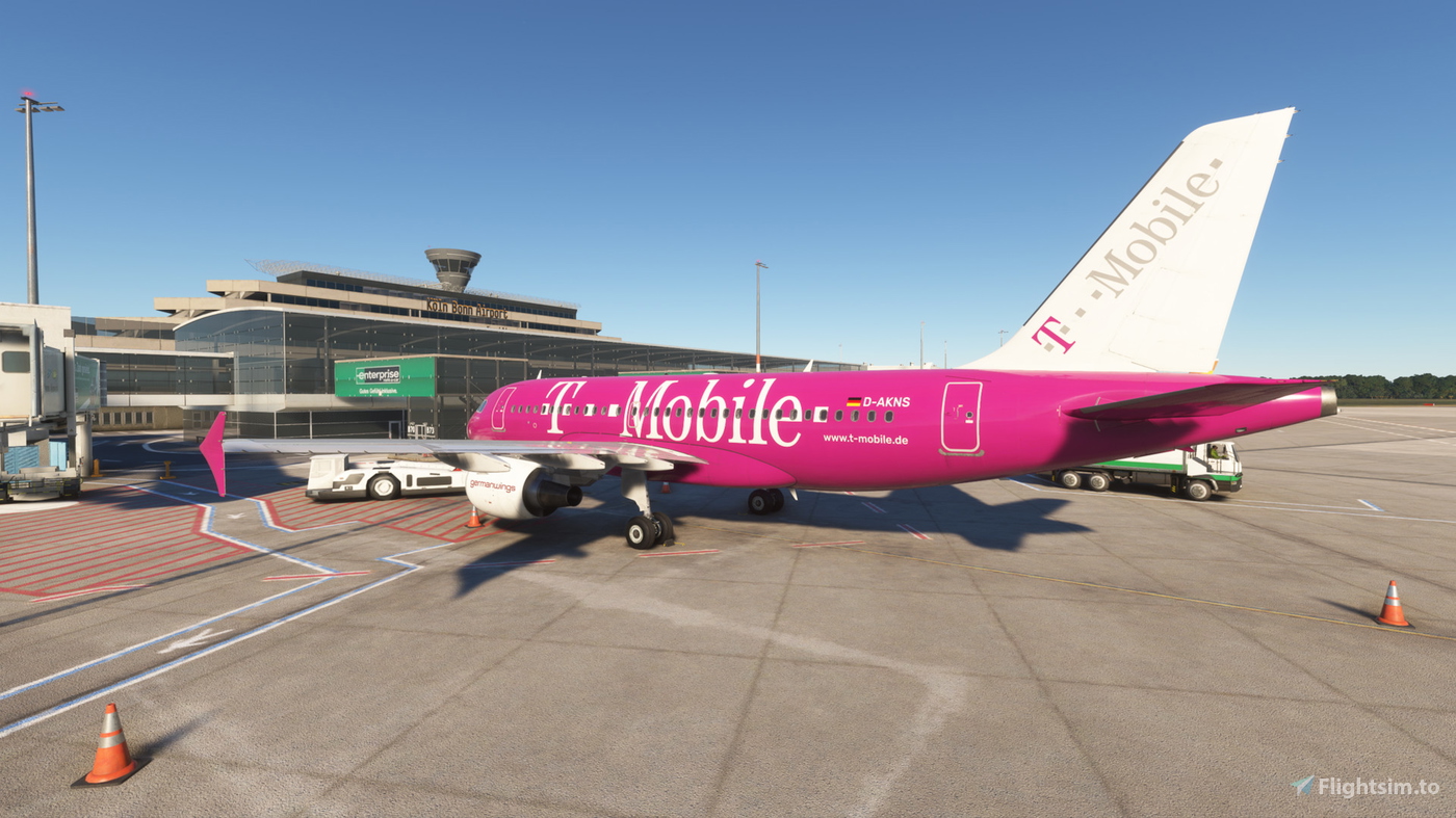 Fenix Simulations Airbus A319-112 Germanwings 'Spirit of T-Mobile' D ...