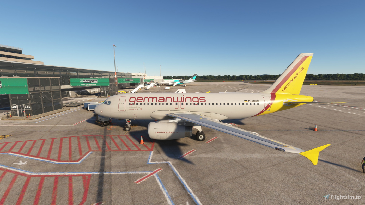 Fenix Simulations Airbus A319-132 Germanwings D-AGWB for Microsoft ...