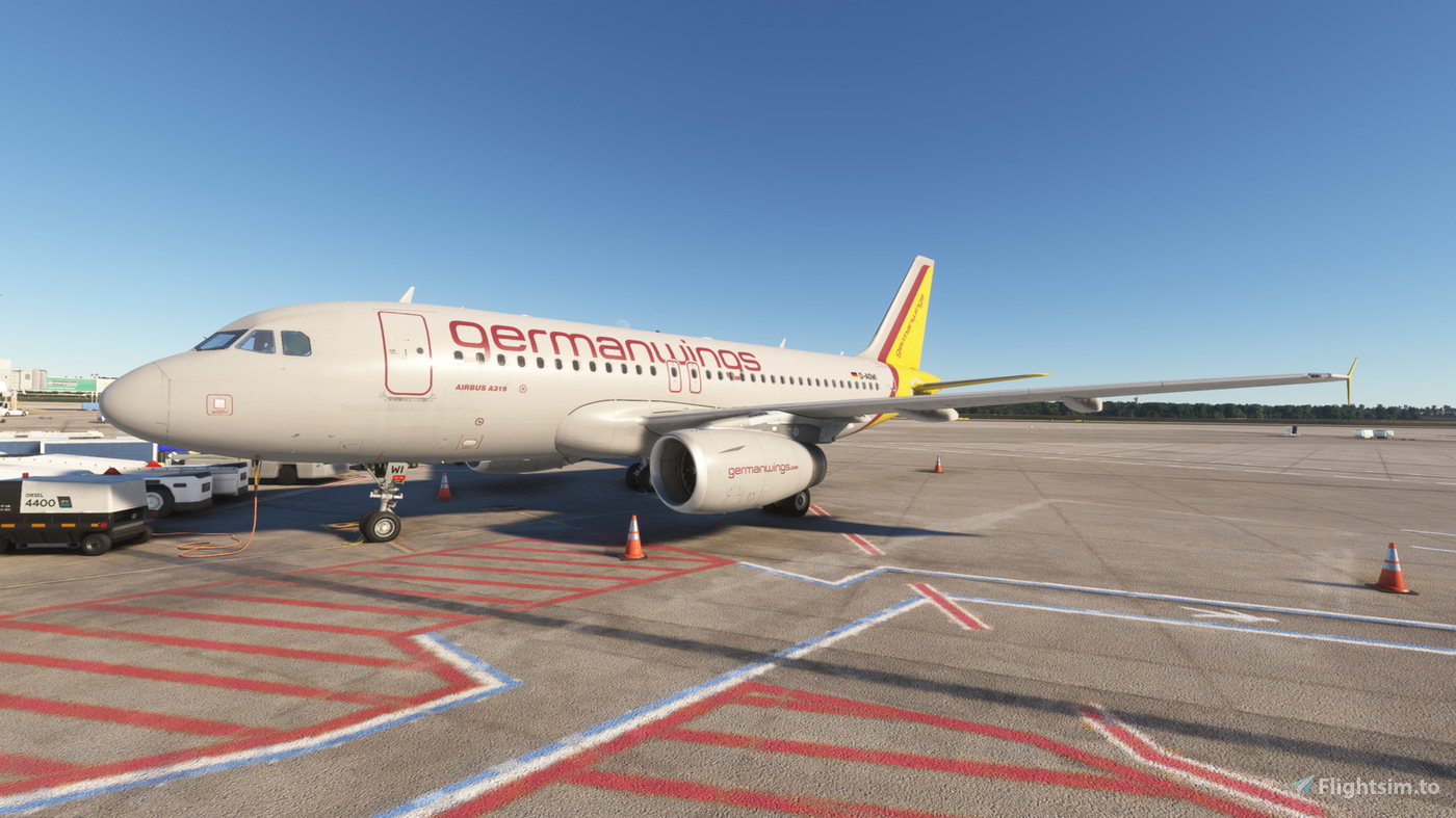 Fenix Simulations Airbus A319-132 Germanwings D-AGWI für Microsoft Flight Simulator | MSFS