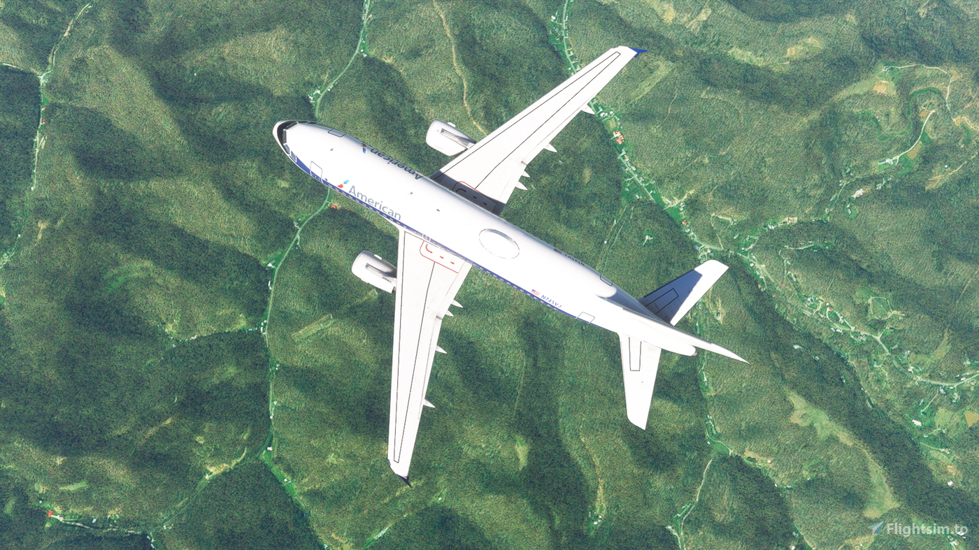 Fenix A319 /w cabin American Airlines - Allegheny Heritage - N745VJ [8K ...