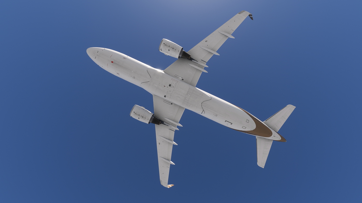 Fenix v2 A320 Airbus ACJ House D-AVVL のために Microsoft Flight Simulator ...